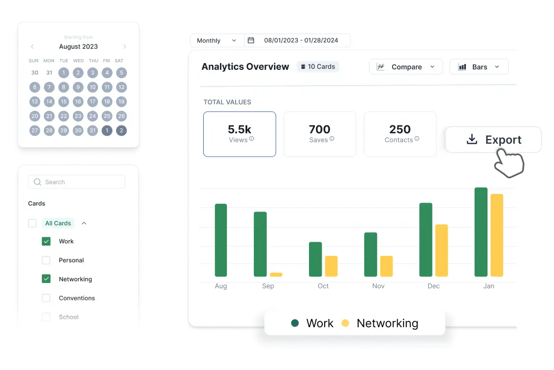 Pricing for HiHello Digital Business Card Subscription