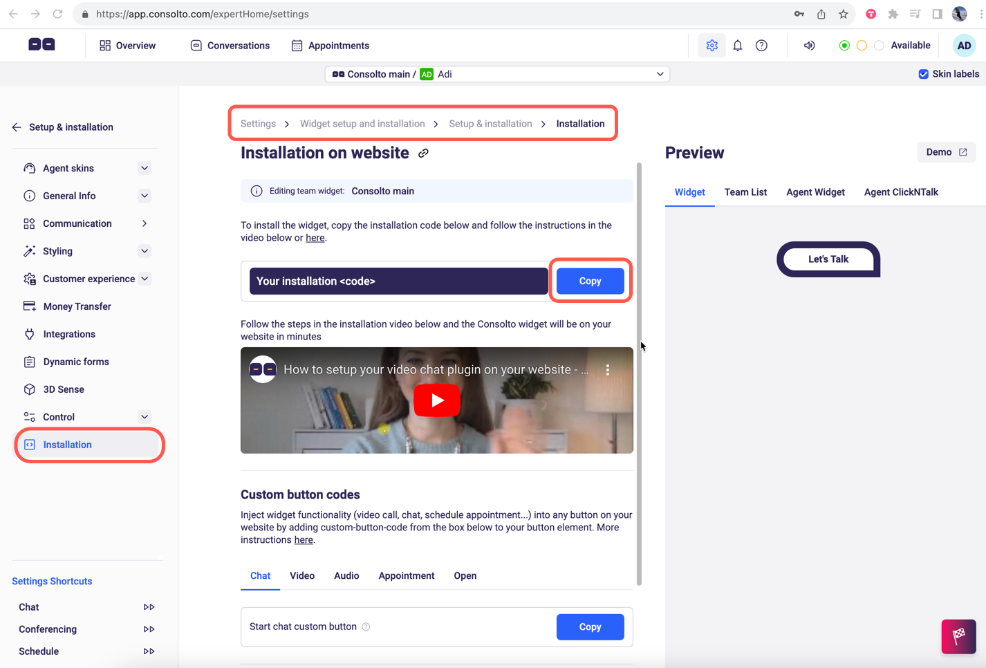 Consolto how-to:Wordpress Installation instructions