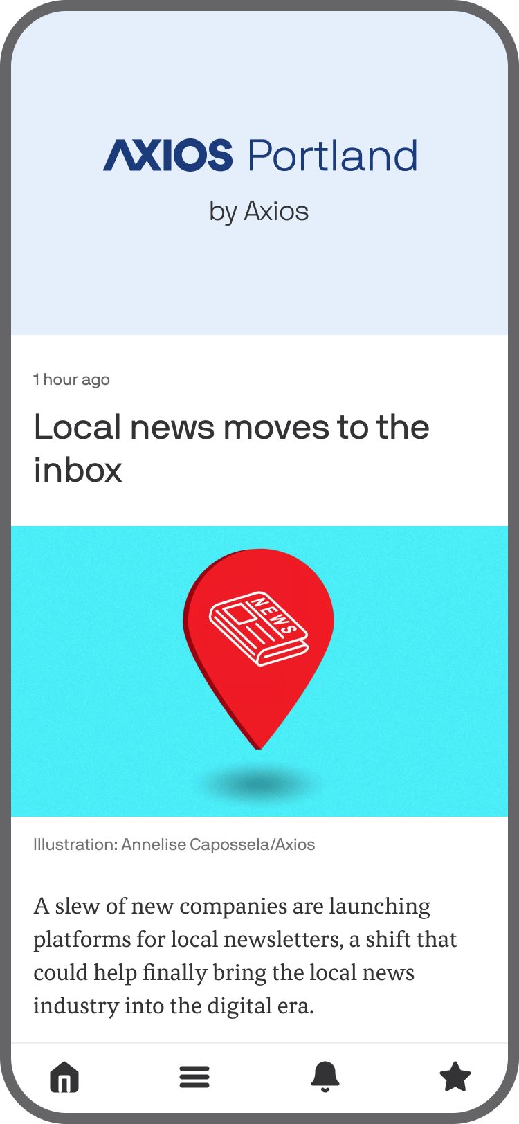 Sign up for Axios Portland