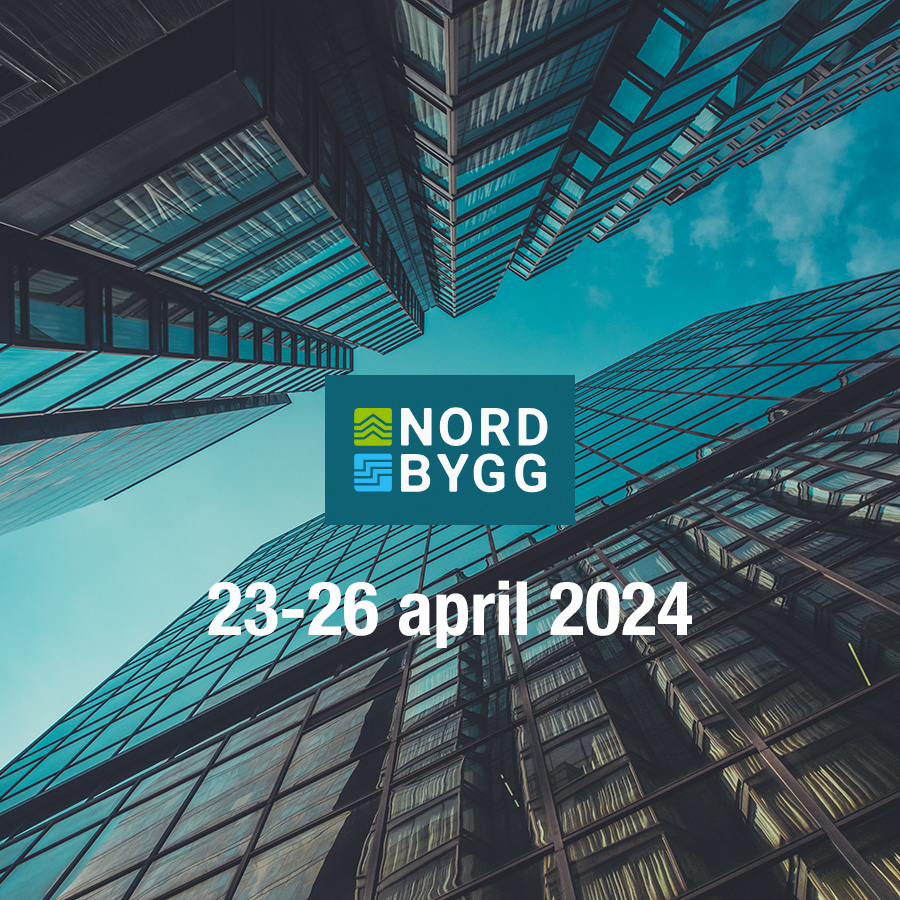Besök oss på Nordbygg 2024