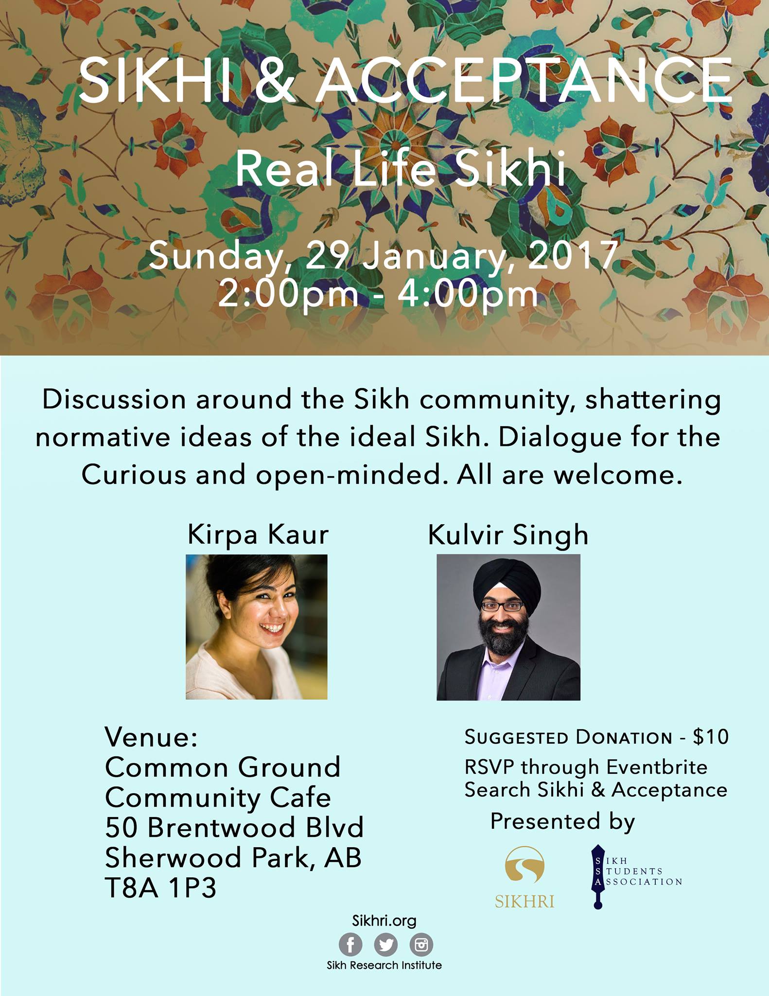 Sikhi & Acceptance: Real Life Sikhi - Jan 29, 2017 | SikhRI Events