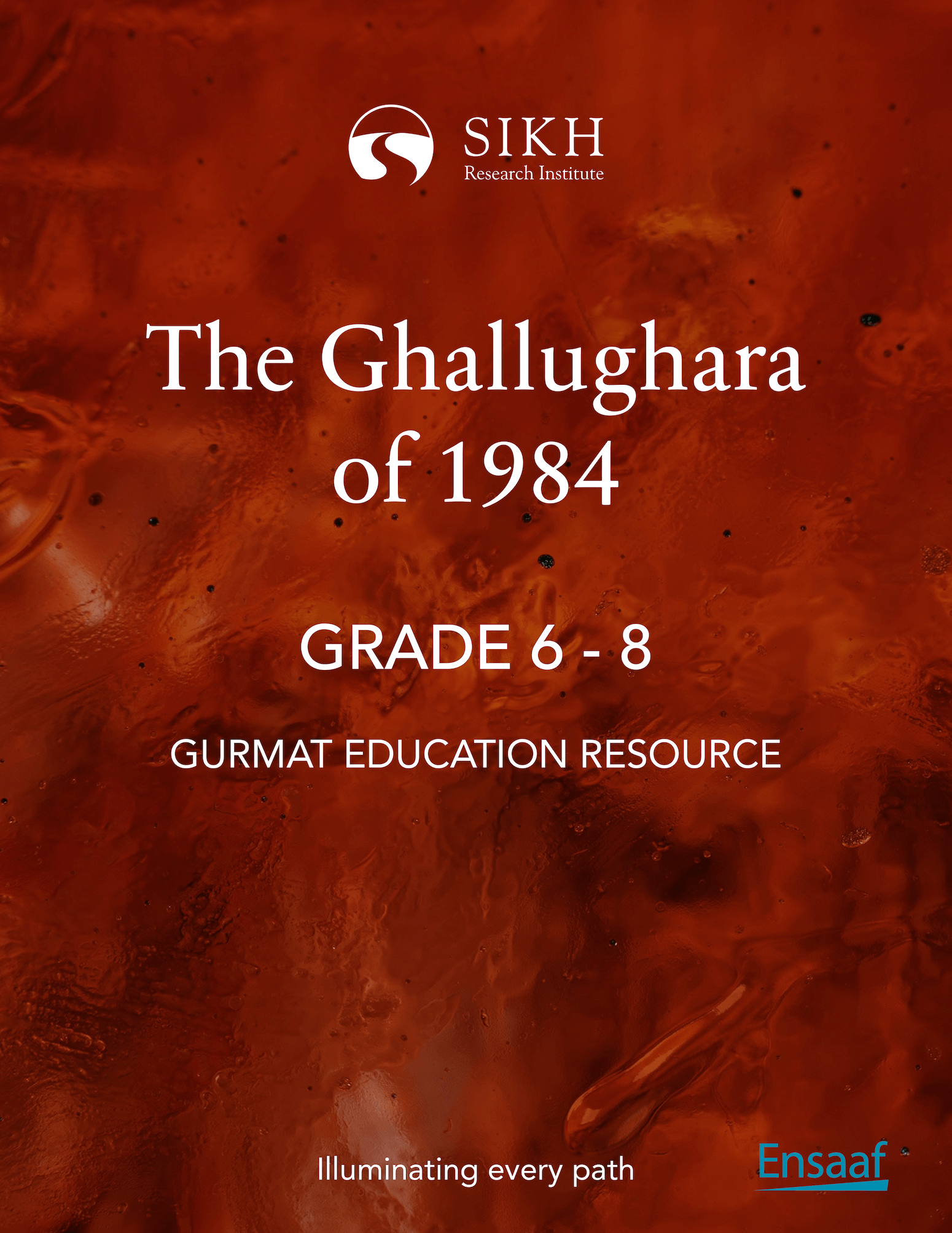 The Ghallughara of 1984 - Lesson Plan for 6-8 | SikhRI Resources