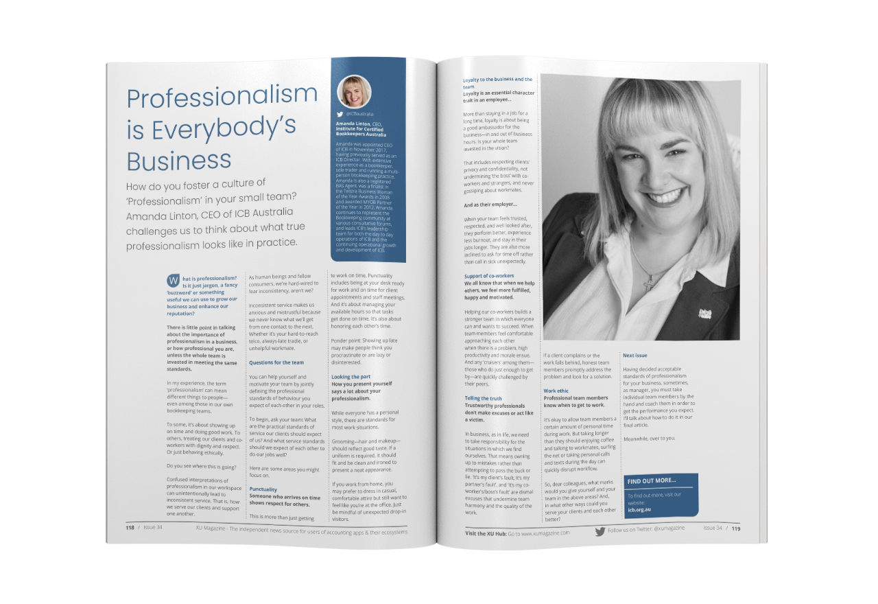 Professionalism is Everybody’s Business - XU Hub