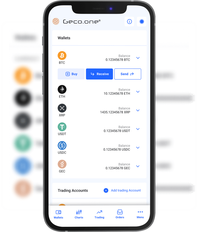 Geco.one: Crypto derivatives exchange - Buy BTC, ETH, USDT