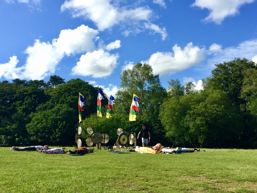 Visit Bridgend | Bryngarw Outdoor Gong Bath with Alex Jackson