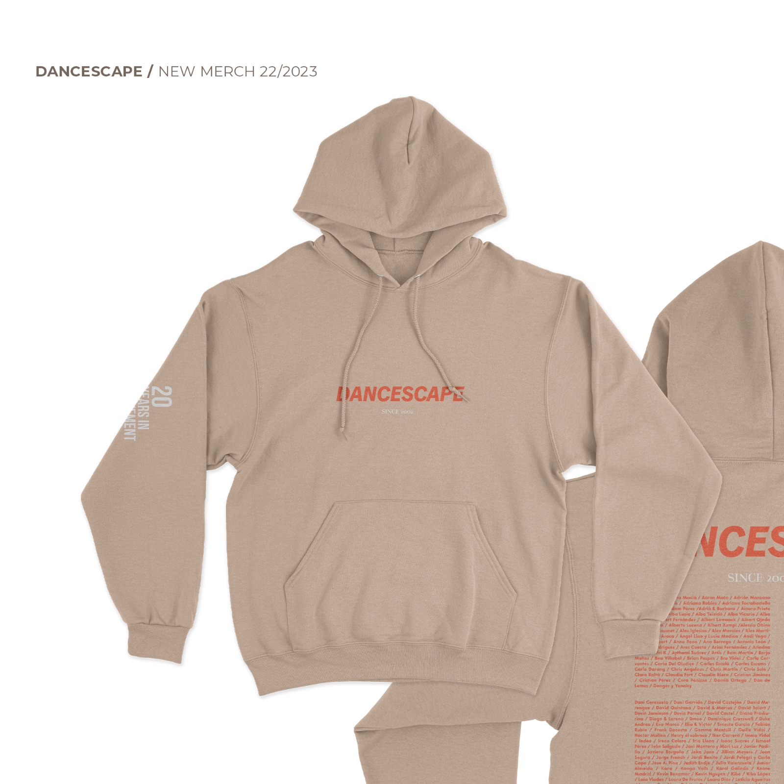 Dessuadora 20 anys DANCESCAPE! - Dancescape Studios