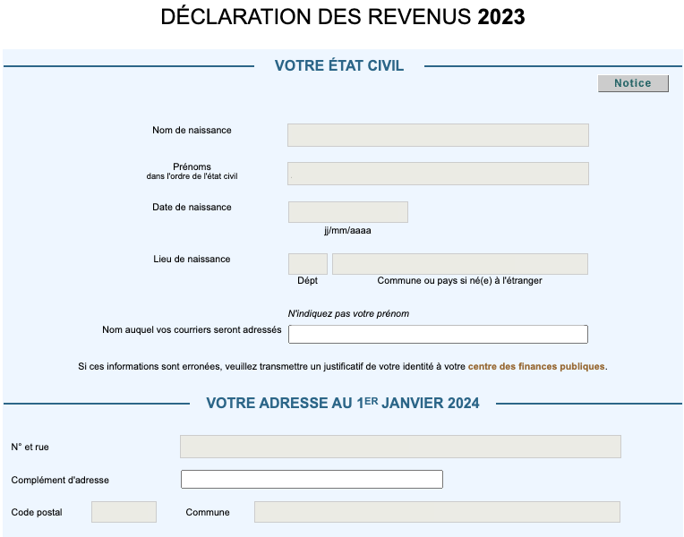 Annexe 2042-C-PRO : Comment la remplir