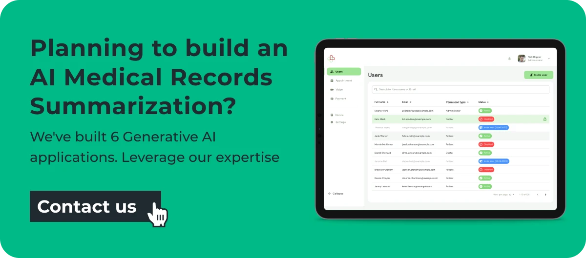 AI Medical Records Summarization | Uptech
