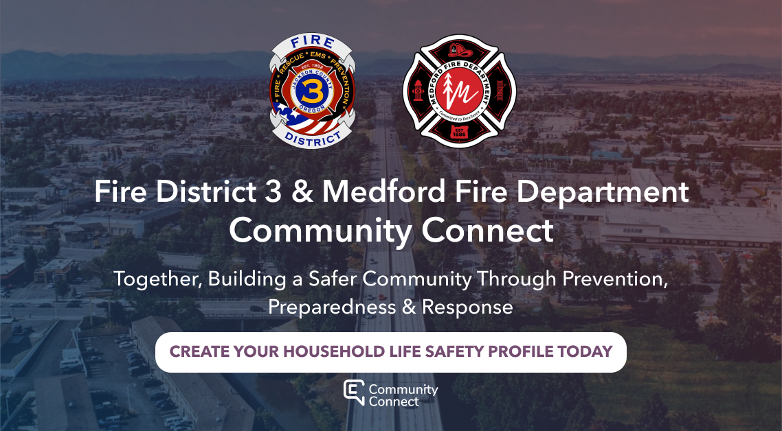 Fire District 3 & Medford Fire Department Launch Community Connect