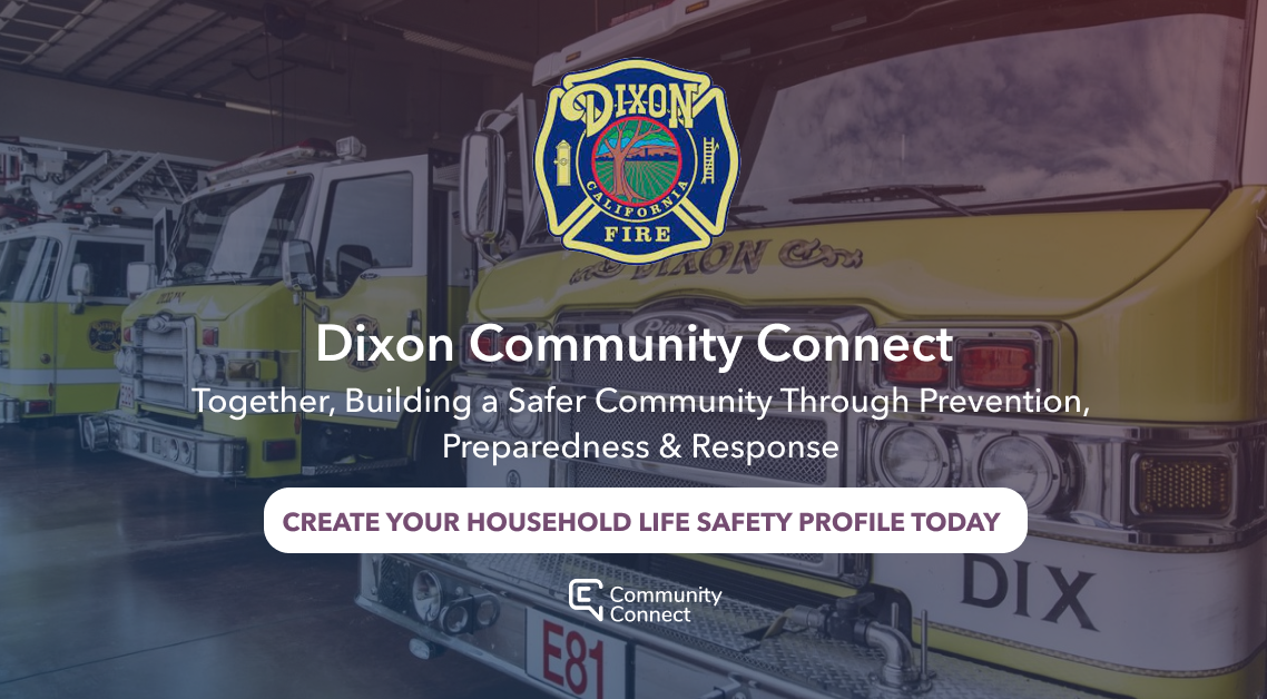 Dixon Fire Department Launches Community Connect