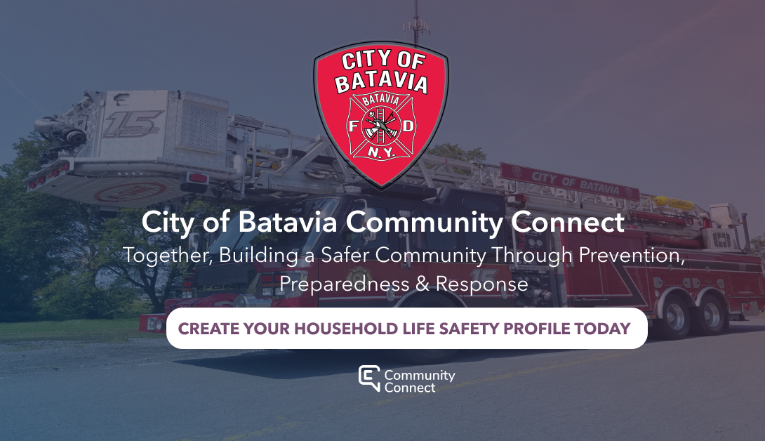 City of Batavia Fire Department Launches Community Connect