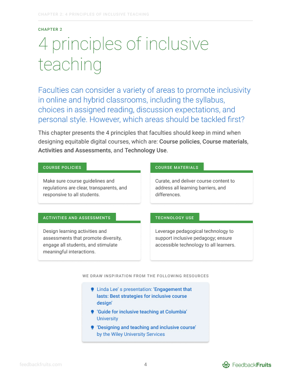 A guide to inclusive teaching and UDL