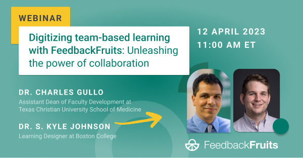 Digitizing team-based learning with FeedbackFruits | FeedbackFruits