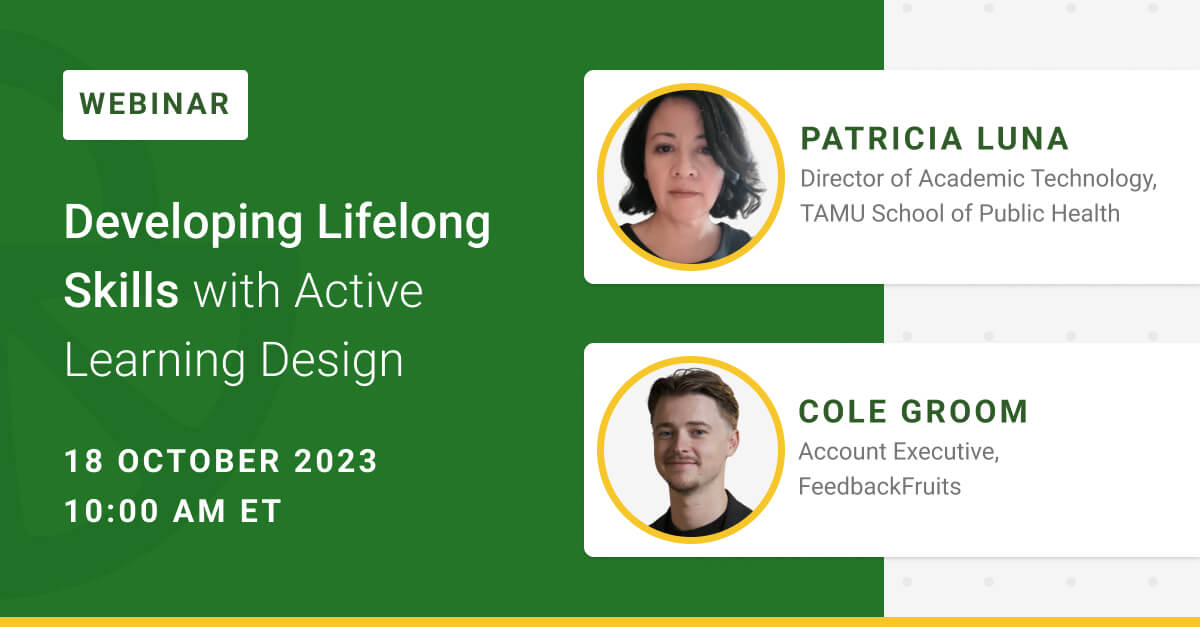 Developing Lifelong Skills with Active Learning Design | FeedbackFruits