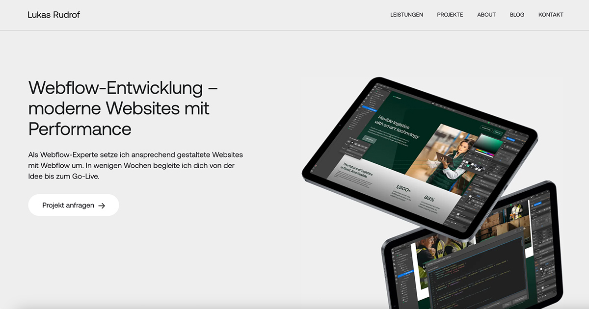 Webflow-Experte für deine Website aus Nürnberg