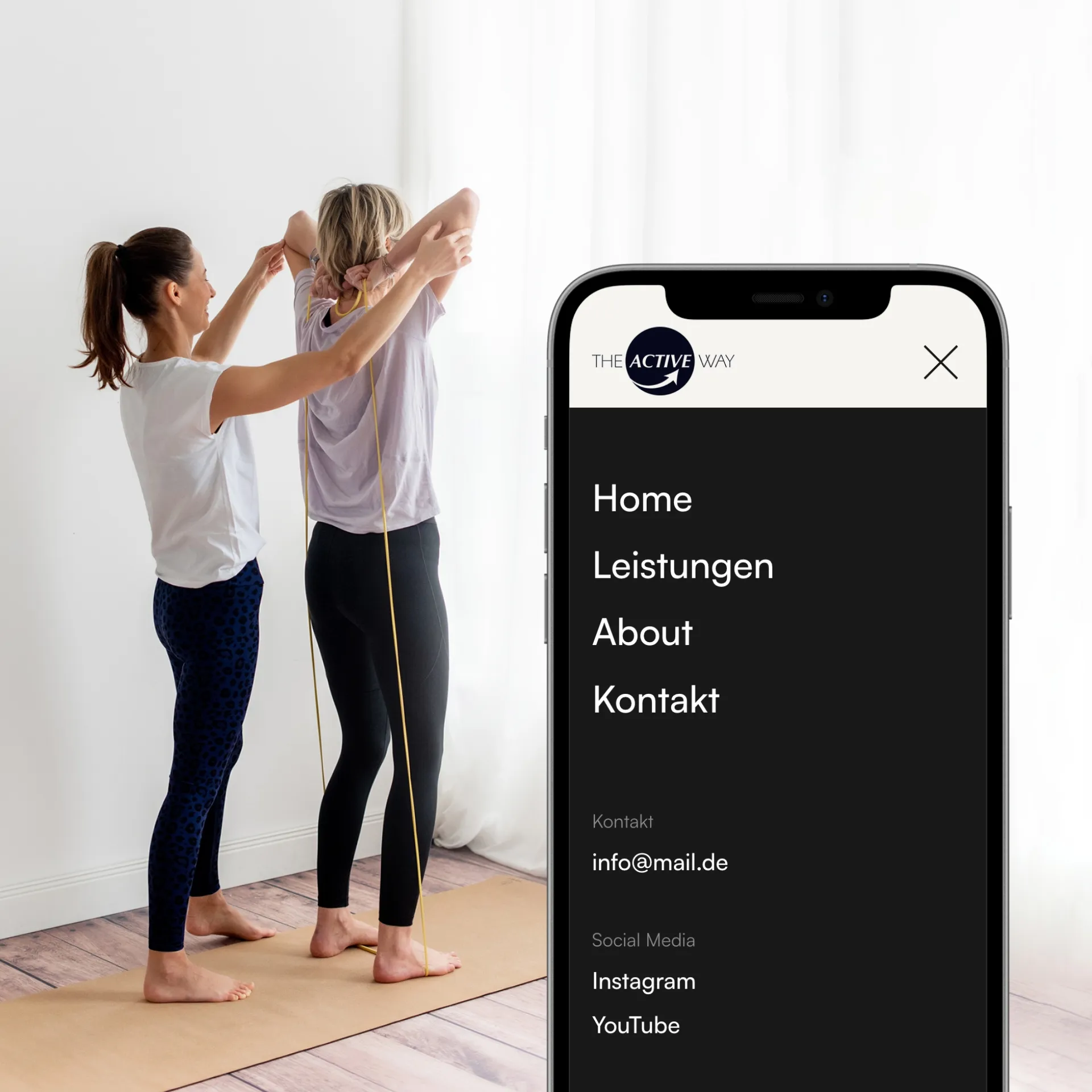 TheActiveWay – Mobile Physiotherapie & Online-Coaching