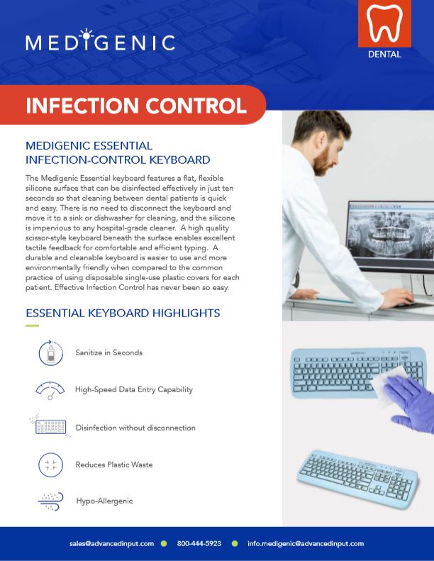 Washable Keyboards | Medigenic