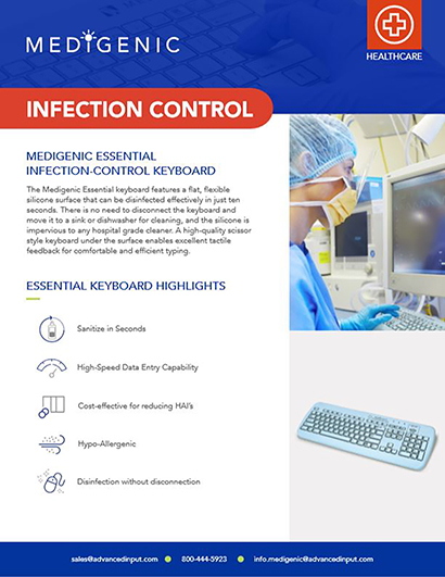 Washable Keyboards | Medigenic