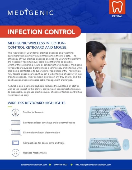 Wireless Washable Keyboards | Medigenic