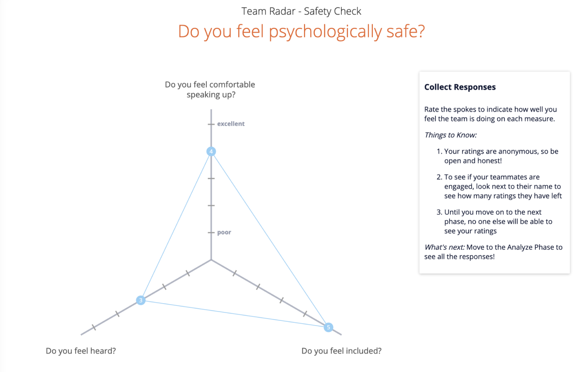 Safety Check Team Radar