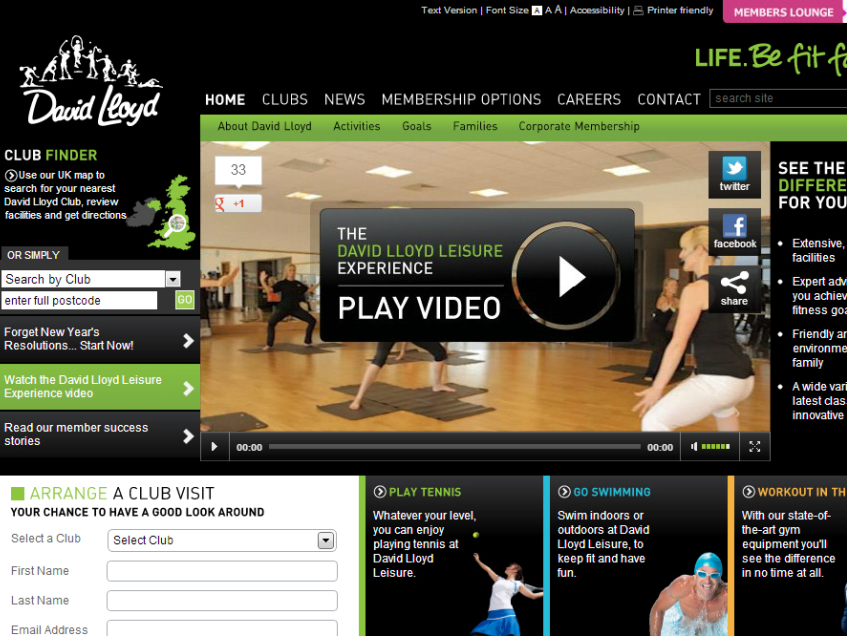 David Lloyd Leisure | QA Case Studies | WebDepend