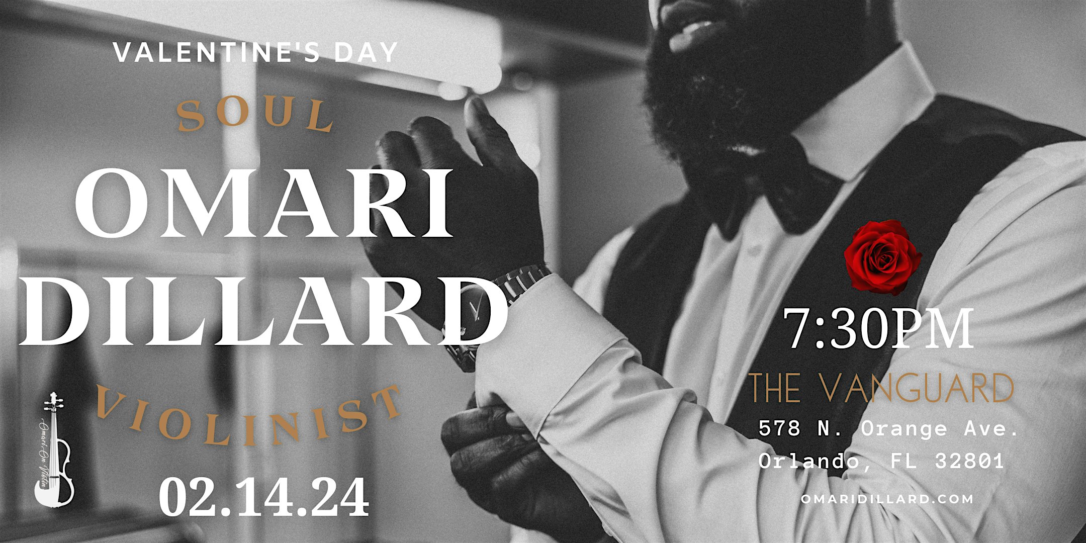 Soul Violinist Omari Dillard - Feb 14, 2024 - The Vanguard