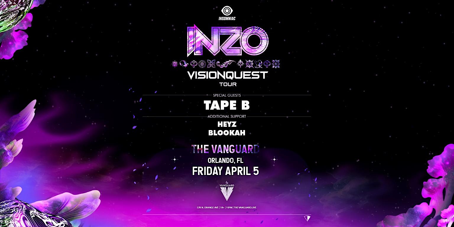 INZO presents Visionquest - Apr 05, 2024 - The Vanguard