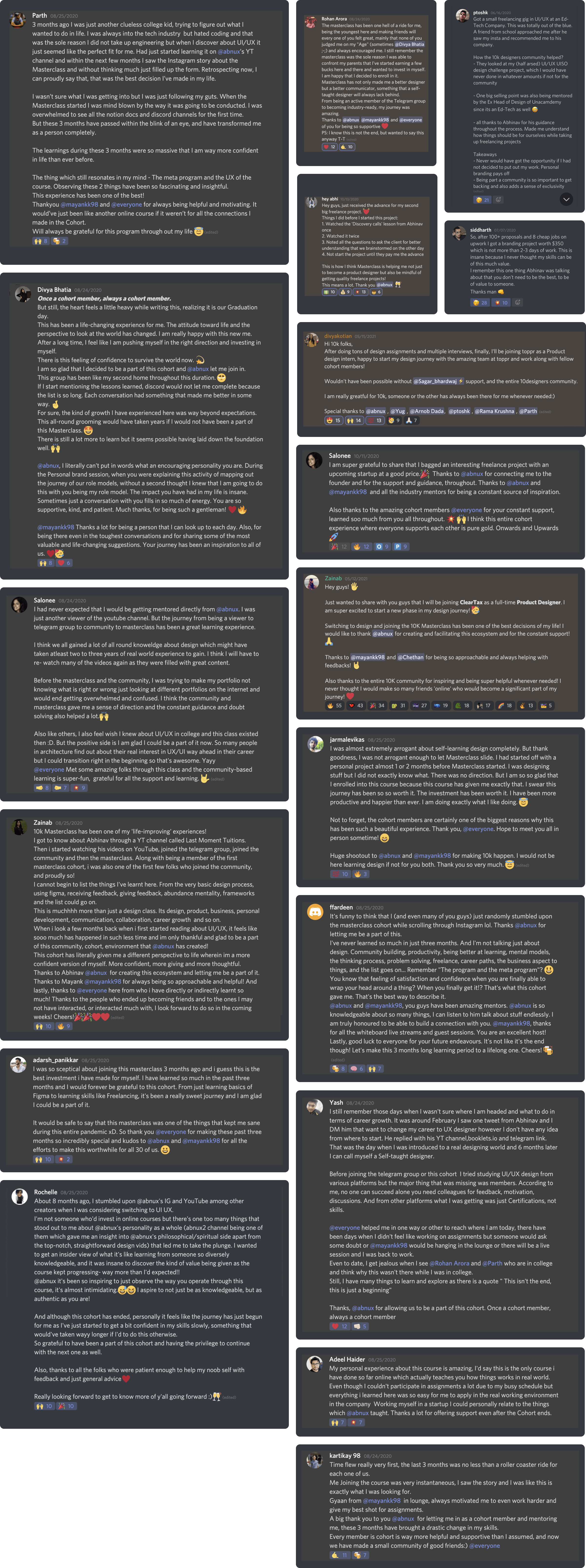 UI/UX Design Cohort by 10kdesigners