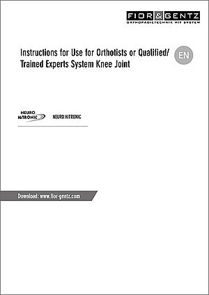 Neuro HiTronic | Fior & Gentz | Knee Joints