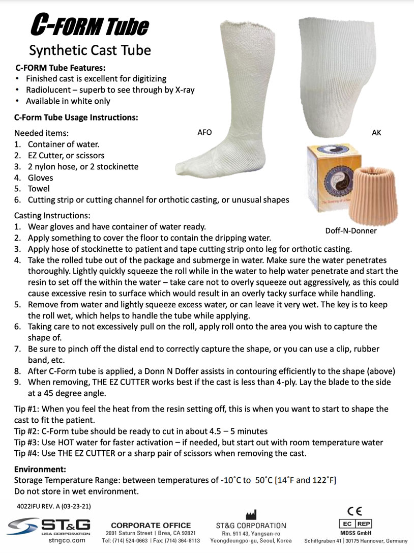 C-Form Tube | ST&G | Materials