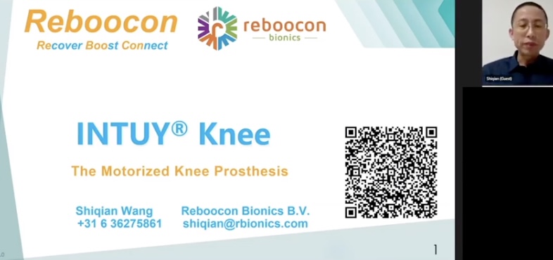 Reboocon Bionics Intuy Knee Webinar Oct 27, 2022