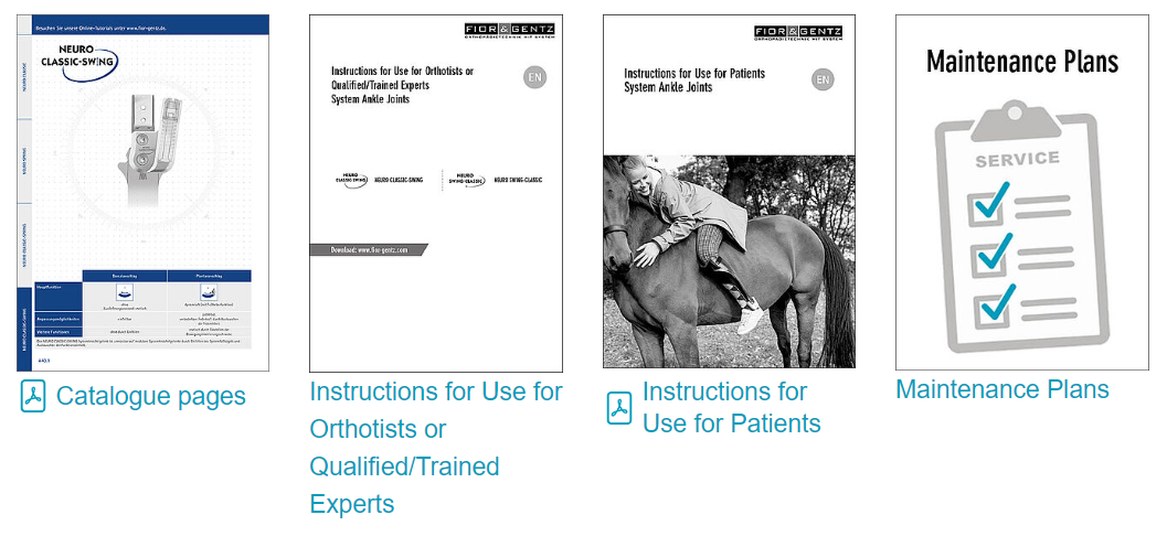 Neuro Classic-Swing | Fior & Gentz | Ankle Joints