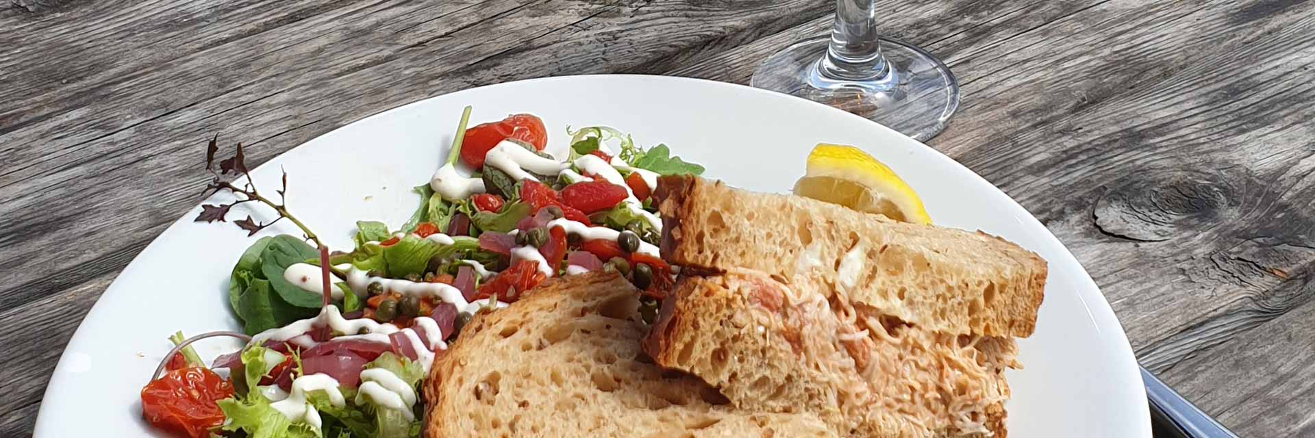 Crab&Go takeaway menu at Crab Shed Salcombe