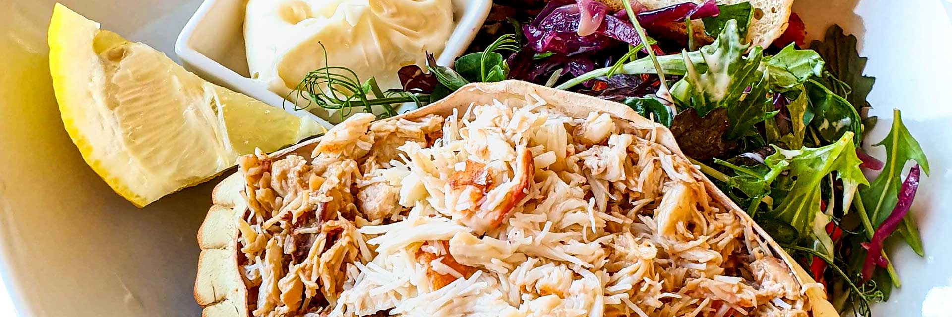 Crab&Go takeaway menu at Crab Shed Salcombe