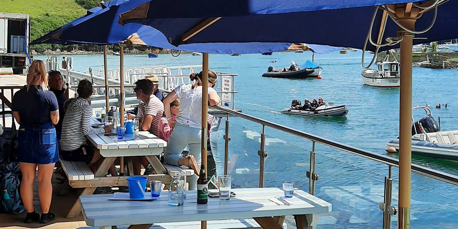 Crab Shed Salcombe - quayside seafood restaurant on Devon's beautiful ...