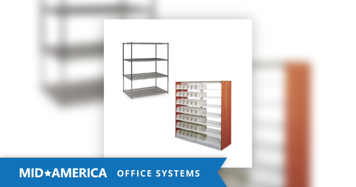 Metal Static Shelving | Mid-America Business Systems
