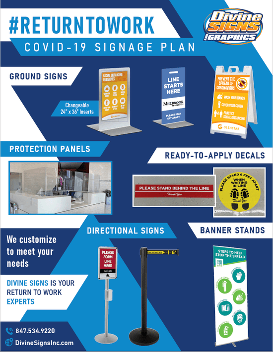 Tradeshow and Special Events Displays | Schaumburg IL | Custom Sign Stands
