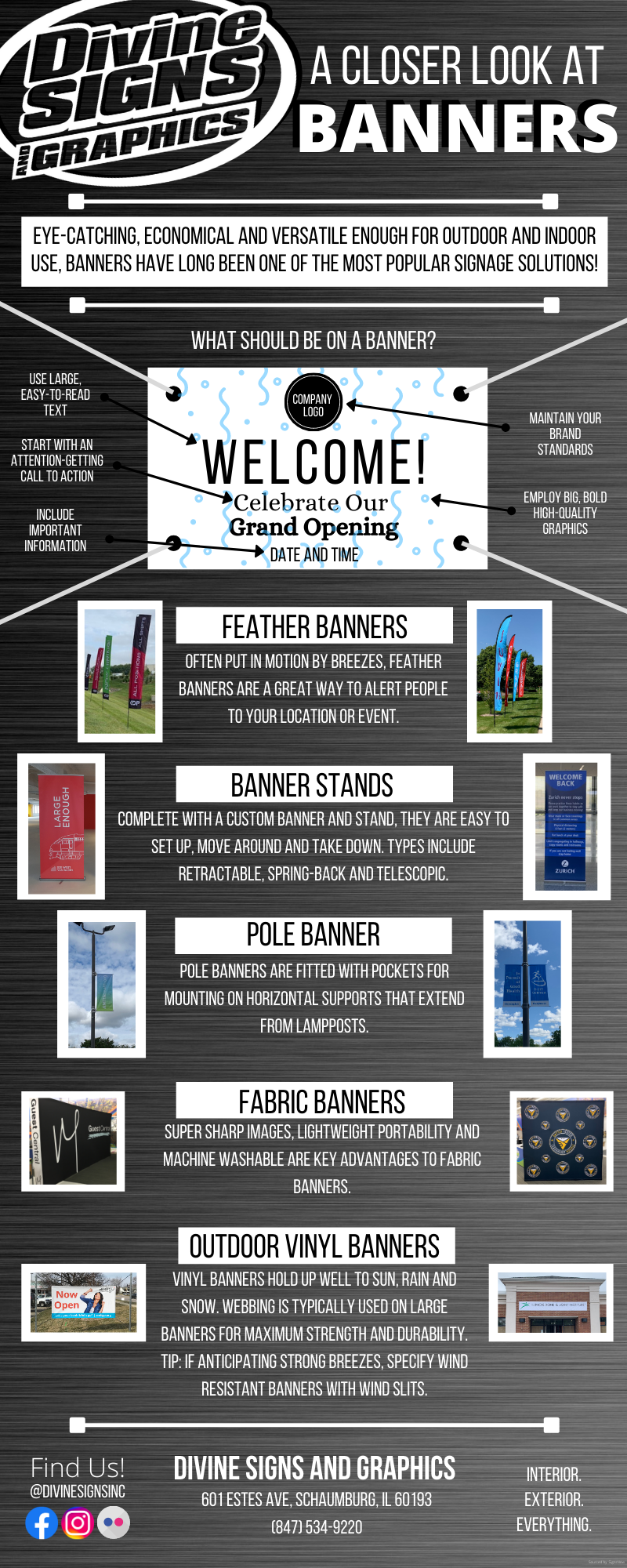 Design Your Banner: Different Types and What to Include | Sign Company