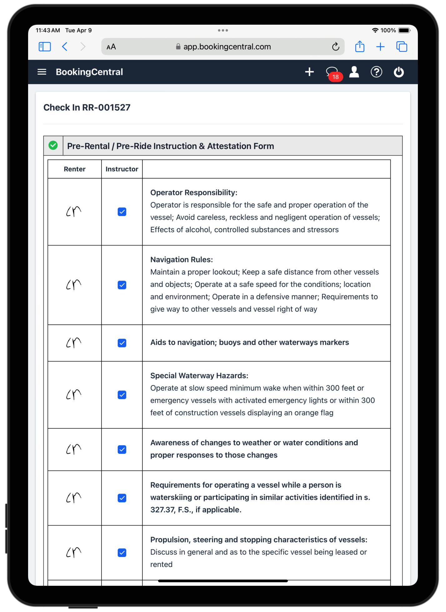 Booking Central: Presenting: The New Check In / Check Out