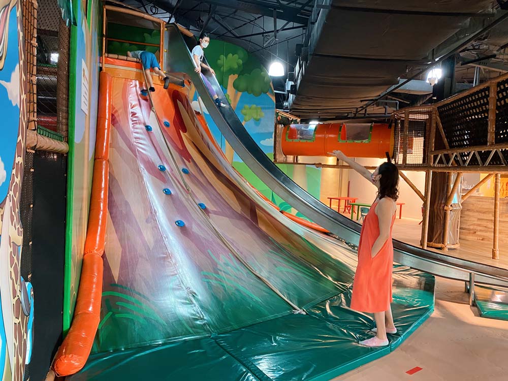 Waka Waka safari themed indoor playground