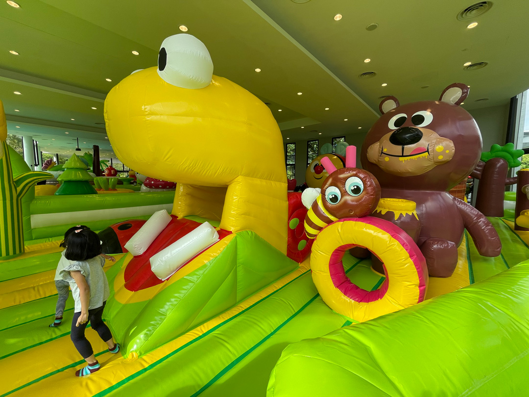 Jumptopia: Wonder Garden - A garden themed bouncy castle park at ...