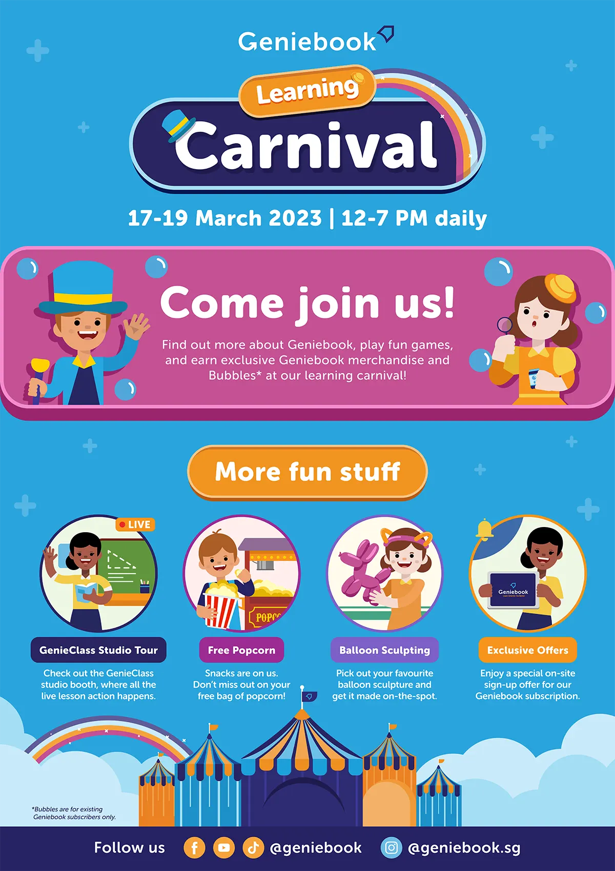 Geniebook Learning Carnival
