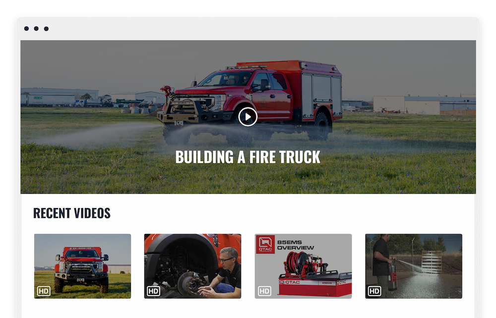 Video Resources - QTAC Fire and Rescue Apparatus for UTVs and Trucks