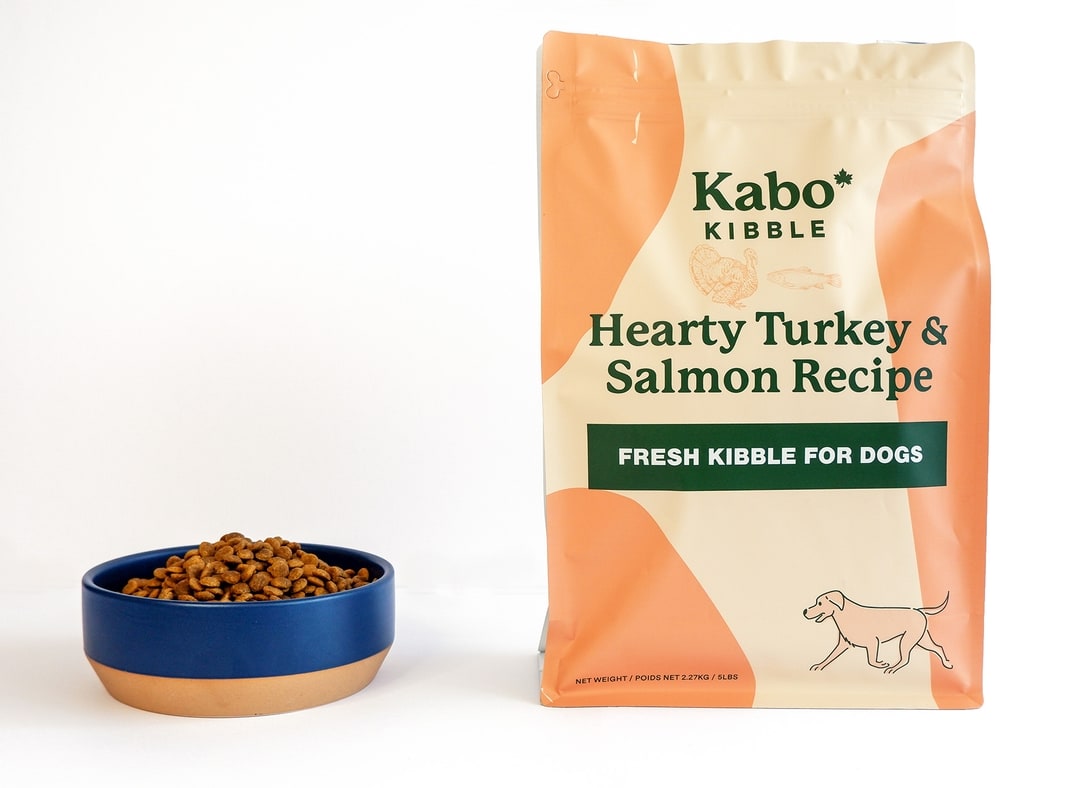 Hearty Turkey & Salmon Kibble | Kabo Fresh Dog Food Recipes