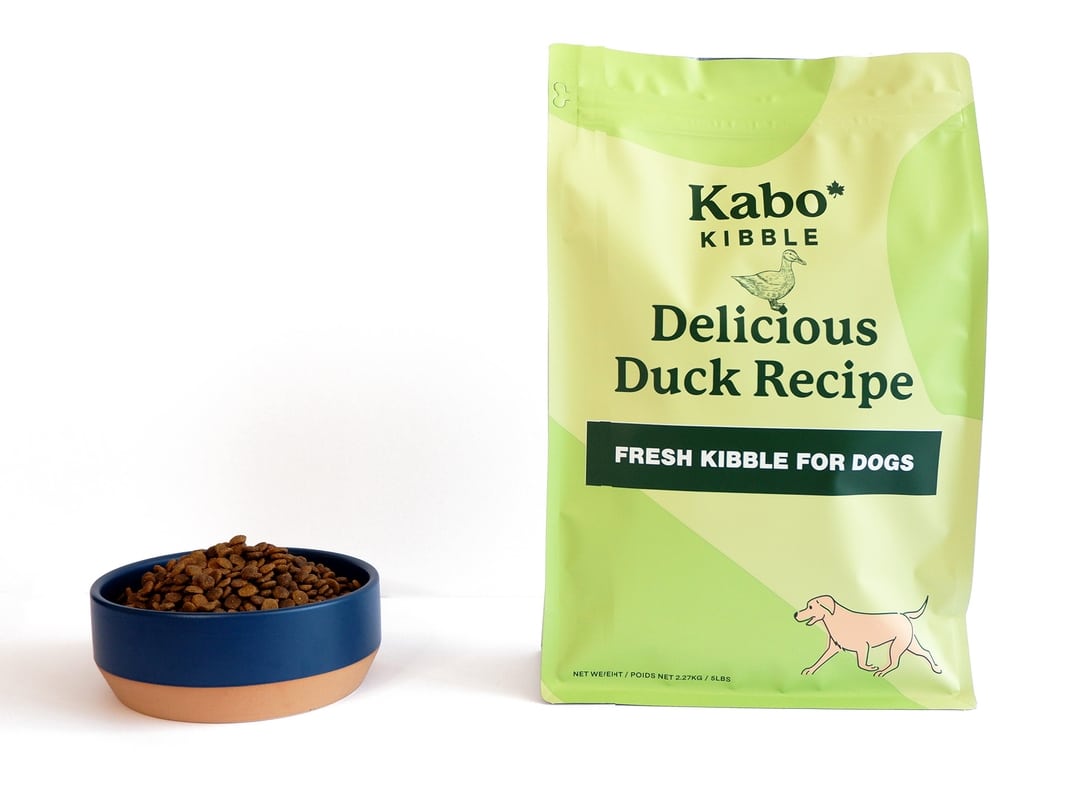 Delicious Duck Kibble | Kabo Fresh Dog Food Recipes