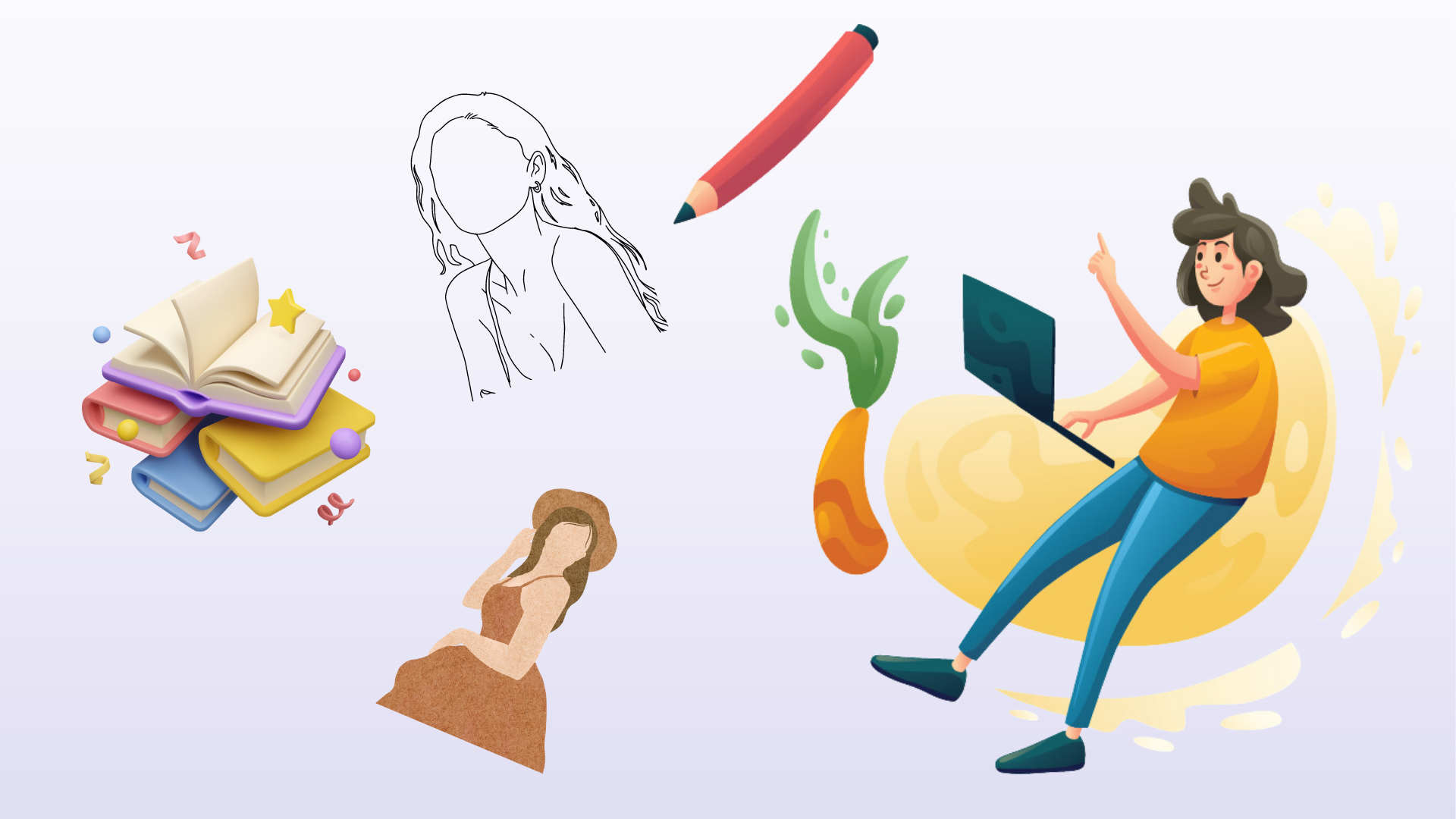 Different Types of Illustrations to Use in Website Design
