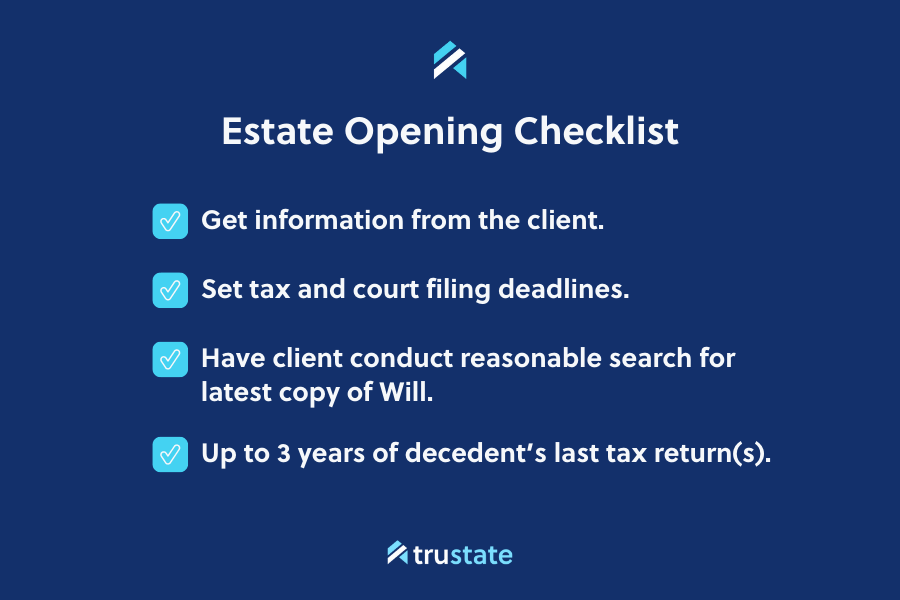 The 6 Phases of Estate Administration - Phase One: Estate Opening