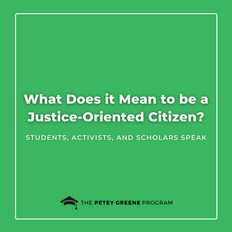 What Does It Mean To Be A Justice Oriented Citizen?: Students ...