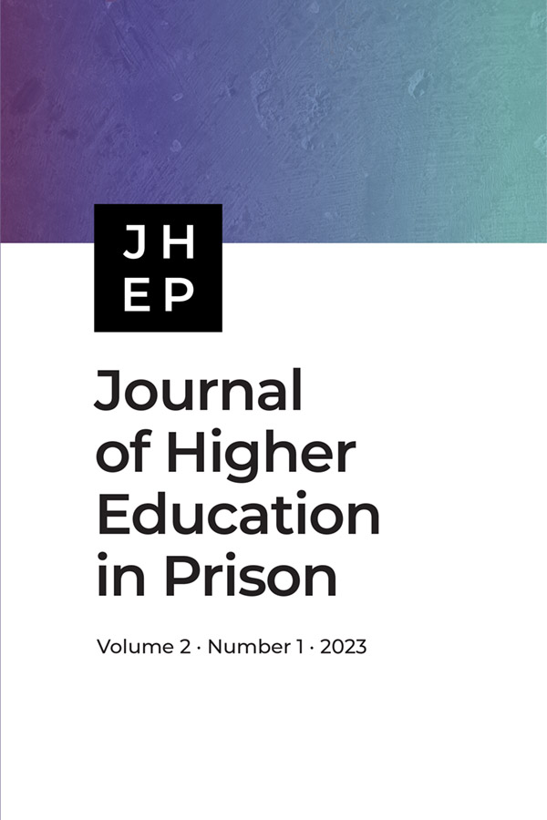 Volume 2 · Number 1 · 2023 | Journal of Higher Education in Prision (JHEP)