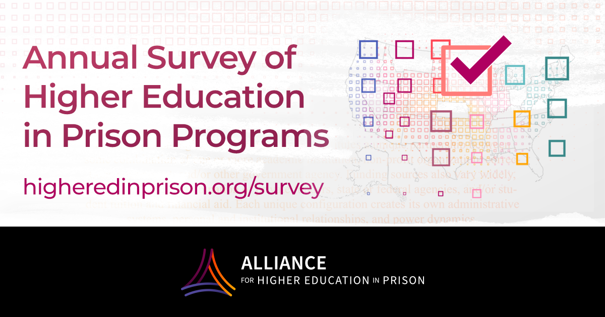Higher Education in Prison Annual Survey